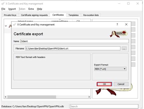 OpenVPN Set Up On Vigor Router DrayOS XCA DrayTek FAQ