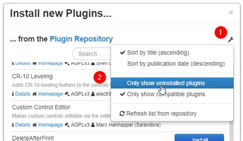 Installing A Plugin Shows Me Unknown In The Popup I Can T Uninstall Plugins Through The