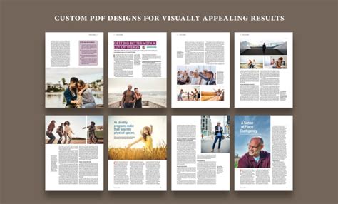 Custom Pdf Design For Visually Appealing Results By Iamdesign Whizz