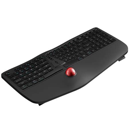 Factory Tooling Odm Ergonomic Scissor Trackball Wireless 2 4g Rf Bluetooth Dual Mode Keyboard