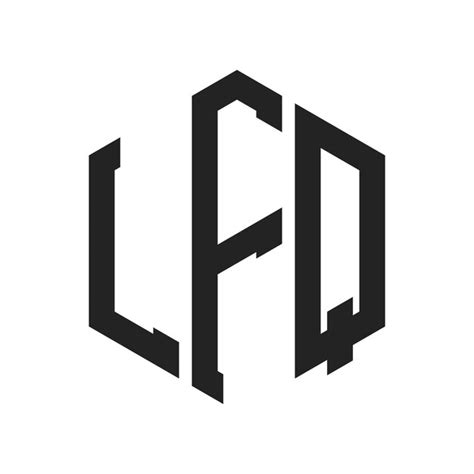 Premium Vector Lfq Logo Design Initial Letter Lfq Monogram Logo Using