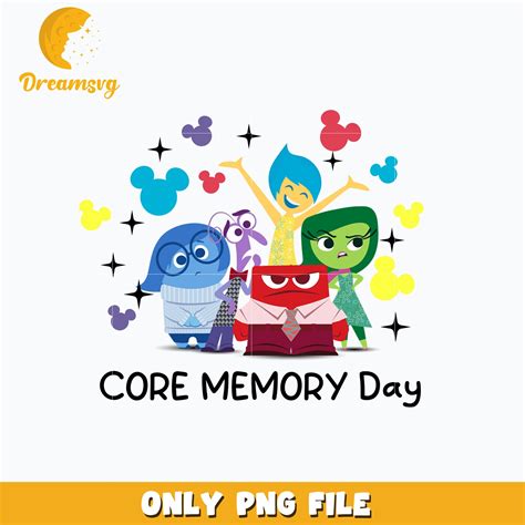 Inside Out Core Memory Day Png Digital Download Dreamsvg Store