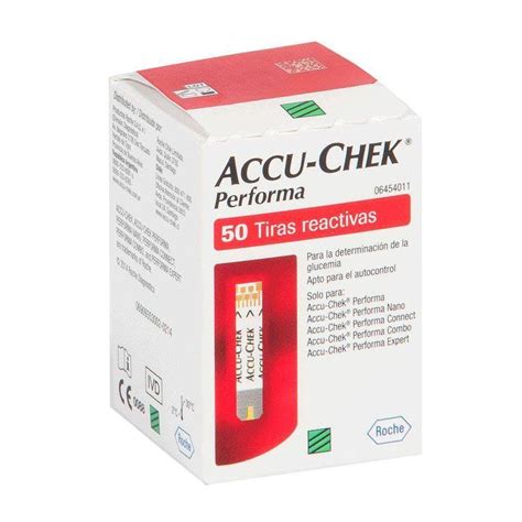 Tiras Teste Accu Chek Performa Extra