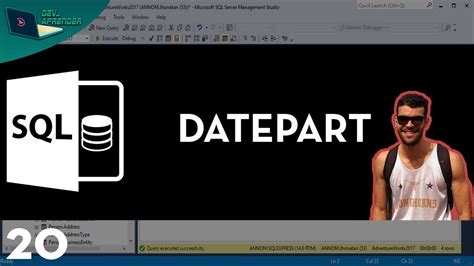 Sql Aula 20 Datepart Youtube