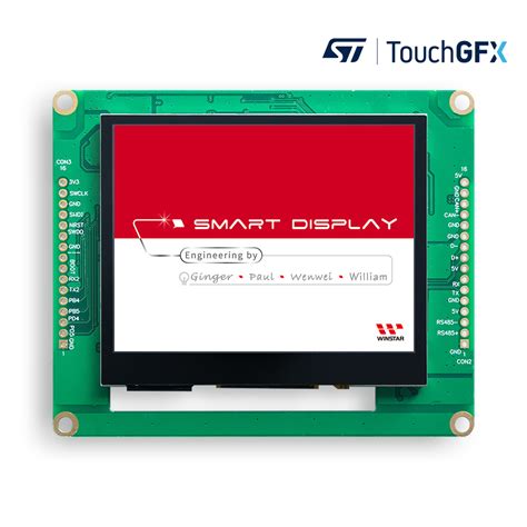 3 5 Inch RS485 Modbus Smart Display With Projected Capacitive Touch Panel Crest Technologies