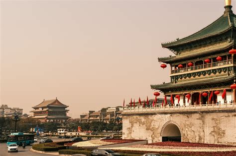 西安钟楼地标建筑 囍歡 富士胶片影赛 FUJIFILM