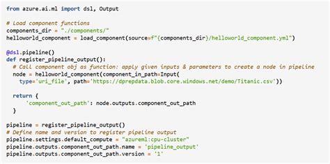 Azure Ml Sdk V2 Registering Data Asset From Job Output · Issue 26618 · Azureazure Sdk For
