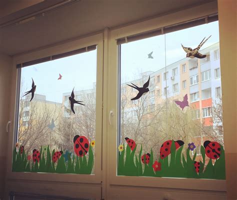 Window Decorations Classroom Spring