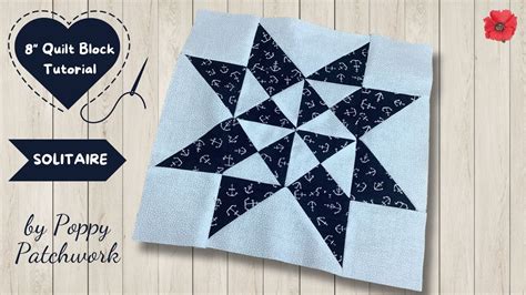 8 Quilt Block Solitaire Youtube