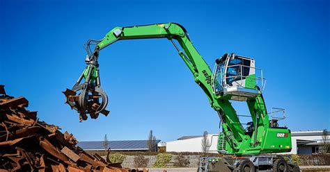 Recycling And Scrap Material Handler Sennebogen 822 G