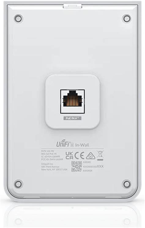 Ubiquiti Networks Unifi U6 In Wall Access Point And 4 Port Poe Gigabit Switch 5 3 Gb S Throughput