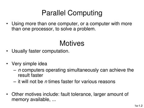 ppt parallel computing demand for high performance powerpoint presentation id 6116533