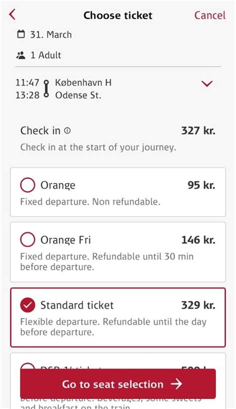 How To Buy A Ticket In The Dsb App