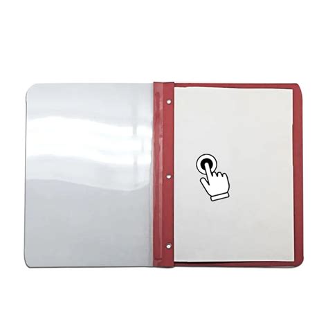 Cheap Prongs Clear Front Report Cover Assorted Colors