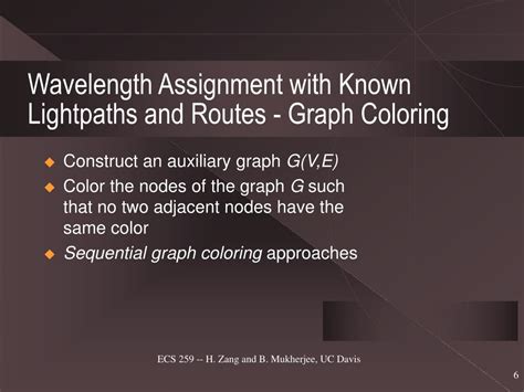 Ppt Routing And Wavelength Assignment For Wavelength Routed Wdm