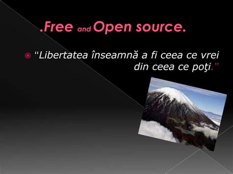Free And Open Source Ppt