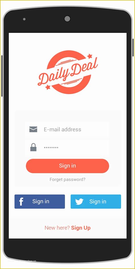 Android App Templates Free Of Top 10 Free Material Design Psd Templates And Ui Kits