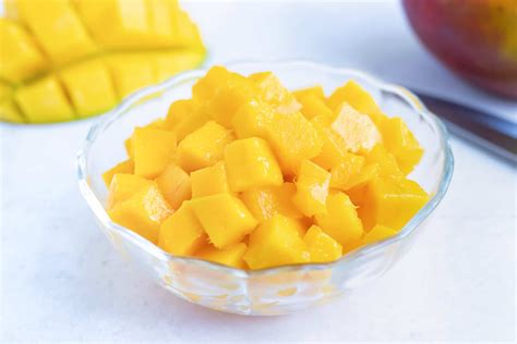 Sliced Mango Fruit