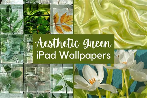 Cute Wallpapers For Ipad Aesthetic Green Background