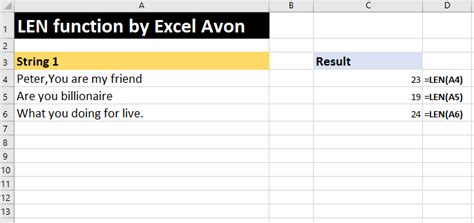 How To Use Trim And Len Formula In Excel