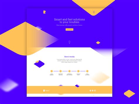 React Website Ui Design By AurØra On Dribbble