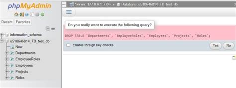 Mysql Drop All Tables 5 Ways To Drop All Tables Techbriefers