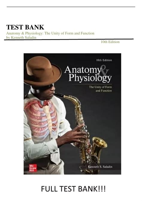 Test Bank For Anatomy And Physiology The Unity Of Form And Function 10th Edition By Kenneth