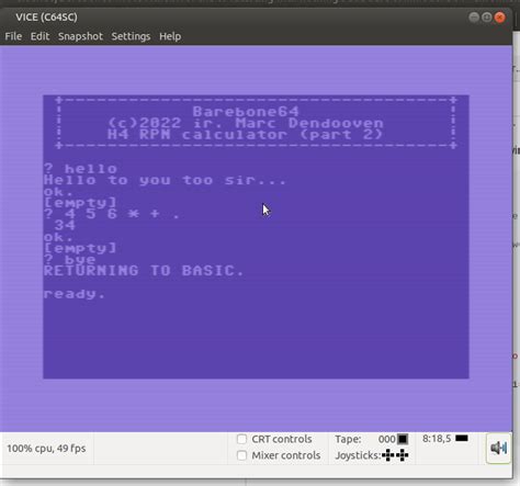 GitHub Eldendo Barebone A Toolchain For The C Starting With Nothing But A Bare Commodore