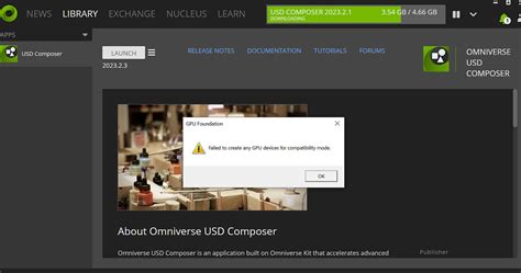 Failed To Create GPU For Compatibility Mode Core Platform NVIDIA Developer Forums