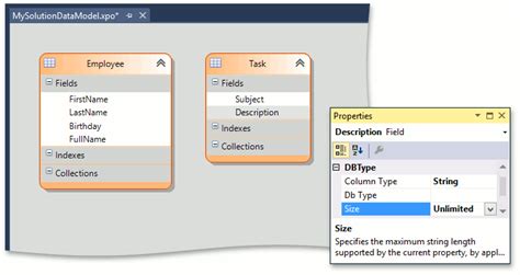 Create A Business Model In The Xpo Data Model Designer Xaf Cross
