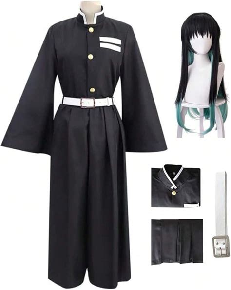 Muichiro Tokito Cosplay Costume Kimetsu No Yaiba Uniform Kimono Full