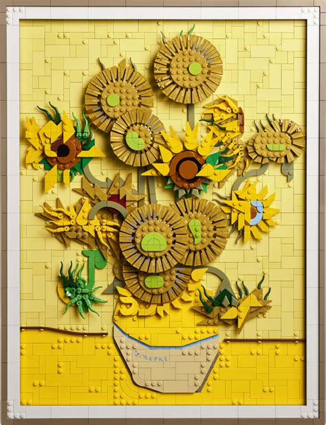 Lego Art 31215 Vincent Van Gogh Sunflowers Revealed