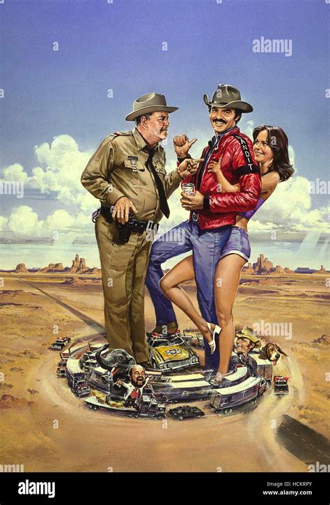 Smokey And The Bandit Jackie Gleason Burt Reynolds Sally Field 1977