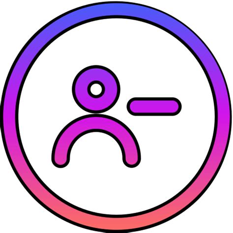 Delete Account Free User Icons