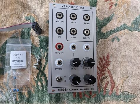 Random Source Serge Variable Q VCF Filter Reverb