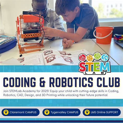 Stemlab Coding And Robotics Afterschool Program Stemlab