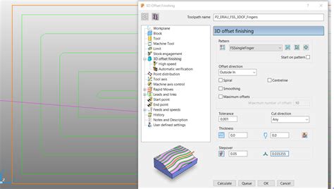Clarification On Radial Thickness Use For Offset Finishing Autodesk