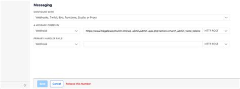 twilio incoming numbers church admin plugin