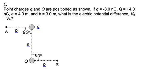 Solved Point Charges Q And Q Are Positioned As Shown If Chegg Com