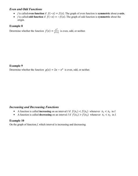 Solved Even And Odd Functions F Is Called Even Function If