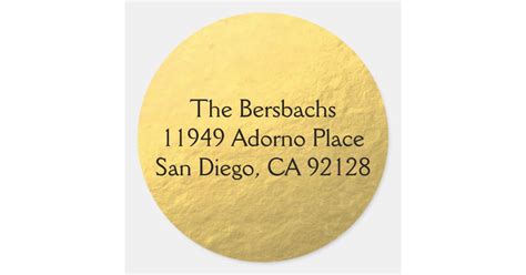 Customized Classic Round Sticker Zazzle