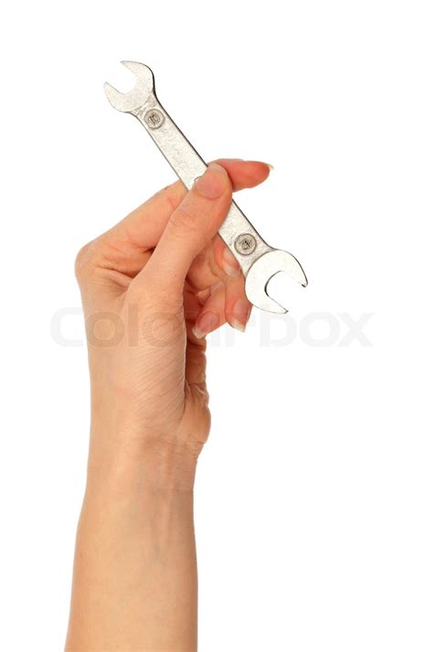 Small Spanner Stock Image Colourbox