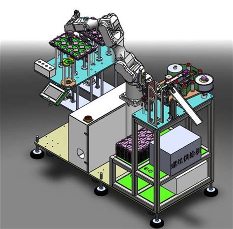 Pcb板支架自动组装机3d模型下载三维模型solidworks模型 制造云 产品模型