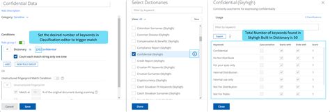 Comparison Of Use Cases Implementation For Data Identifiers Vs Classifications Skyhigh Security