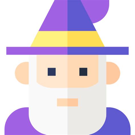 Wizard Basic Straight Flat Icon