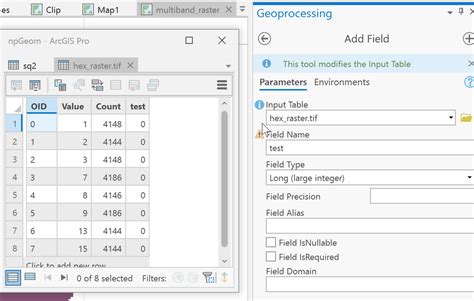 Adding Fields To Raster Attribute Tables Esri Community