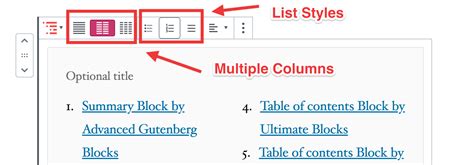 table of contents summary blocks a comparison gu10 blocks