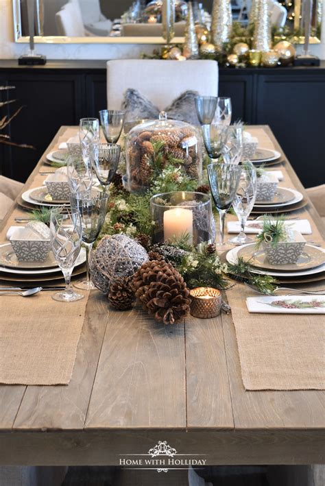 Simple Christmas Table Settings Ideas At Martha Berman Blog