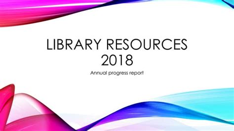 2018 Progress Report Pdf Ppt