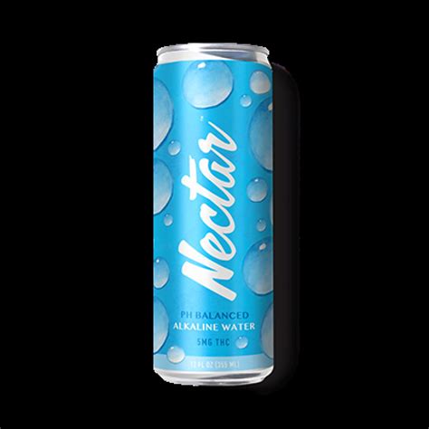 Ph Balanced Alkaline Water Beverage 5mg Nectar Comm Ave Canna